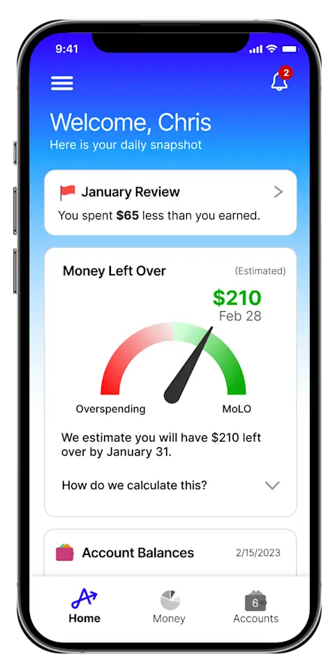MOLO Money App - PAY OFF debt fast without skimping | Achieve